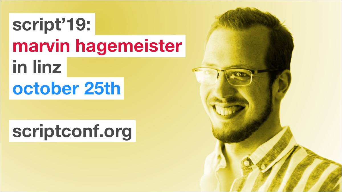 Marvin Hagemeister | Script'19 - JavaScript in Linz